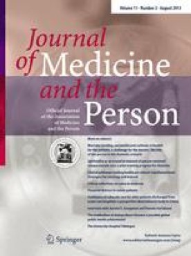 Journal of Medicine and the Person | Volumes and issues