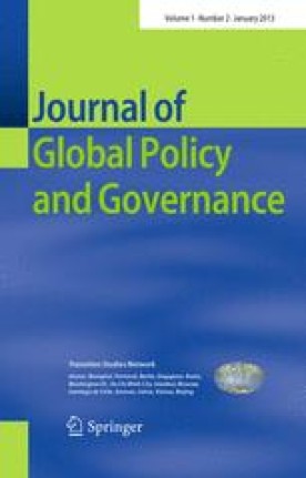 Journal of Global Policy and Governance | Volumes and issues