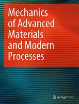 Mechanics of Advanced Materials and Modern Processes | Volumes and issues
