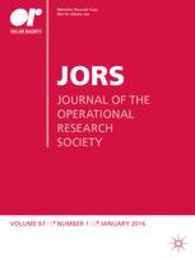 Volumes and issues | Journal of the Operational Research Society