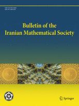 Bulletin of the Iranian Mathematical Society | Volume 49, issue 3