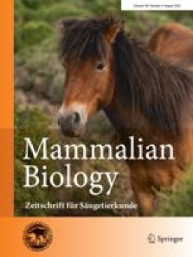Mammalian Biology | Volumes and issues