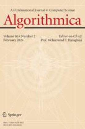 Algorithmica | Volumes and issues