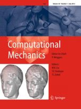 Computational Mechanics | Volumes and issues