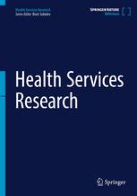Health Services Research | Book series home