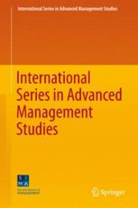 International Series in Advanced Management Studies | Book series home