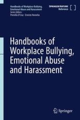 Handbooks of Workplace Bullying, Emotional Abuse and Harassment | Book ...