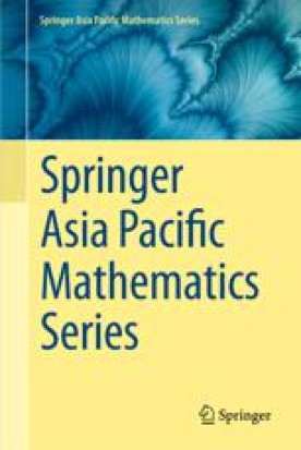 Springer Asia Pacific Mathematics Series | Book series home