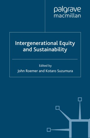 Intergenerational Equity and Sustainability | SpringerLink