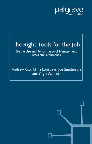 The Right Tools for the Job | SpringerLink