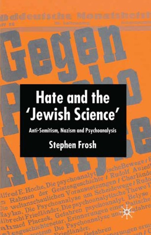 Hate and the ‘Jewish Science’ | SpringerLink