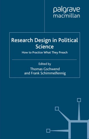 Research Design in Political Science | SpringerLink