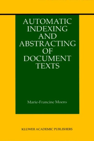 Automatic Indexing and Abstracting of Document Texts - Texas Lutheran University