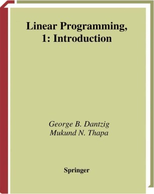 Linear Programming | SpringerLink