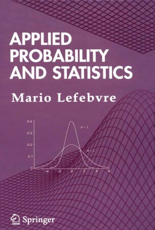 Applied Probability and Statistics | SpringerLink