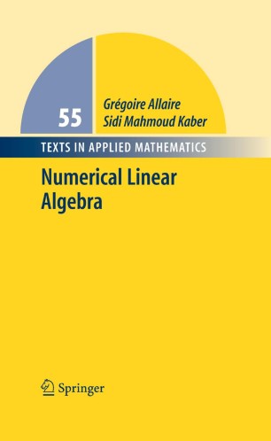 Numerical Linear Algebra | SpringerLink