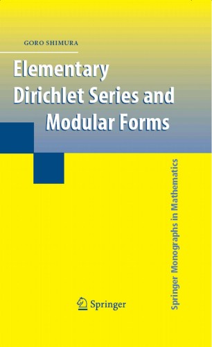 Elementary Dirichlet Series and Modular Forms | SpringerLink