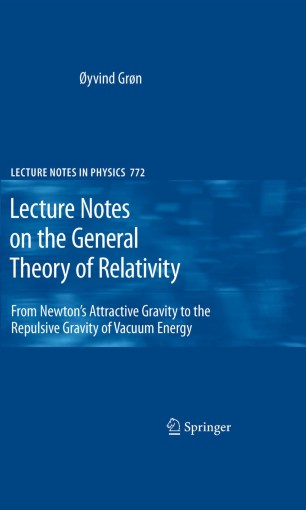 Lecture Notes on the General Theory of Relativity | SpringerLink