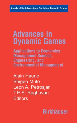 Advances in Dynamic Games | SpringerLink