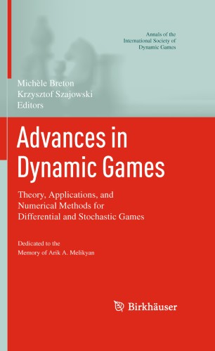 Advances in Dynamic Games | SpringerLink