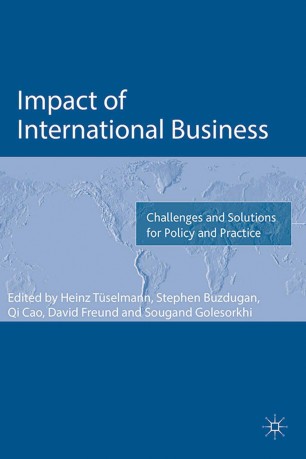 Impact of International Business | SpringerLink