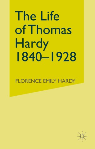 The Life of Thomas Hardy 1840–1928 | SpringerLink