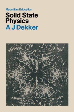 Solid State Physics | SpringerLink