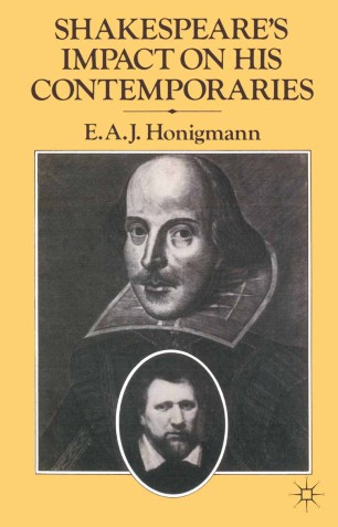 Shakespeare’s Impact on His Contemporaries | SpringerLink