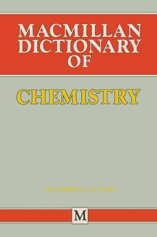 Macmillan Dictionary of Chemistry | SpringerLink