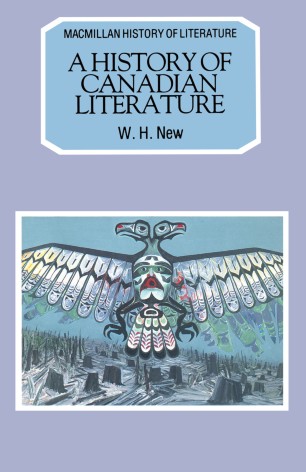 A History of Canadian Literature | SpringerLink