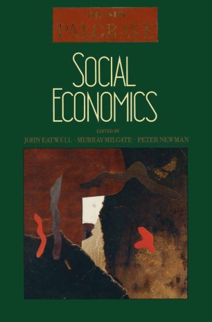 Social Economics | SpringerLink