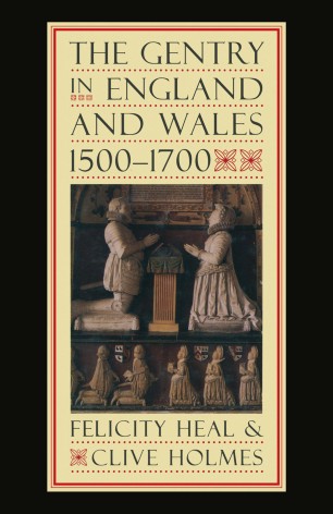 The Gentry in England and Wales, 1500–1700 | SpringerLink