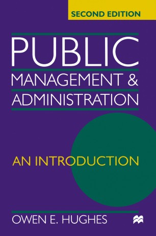 Public Management and Administration | SpringerLink
