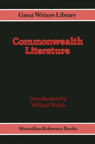 Commonwealth Literature | SpringerLink