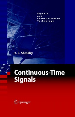 Continuous-Time Signals | SpringerLink