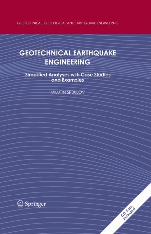Geotechnical Earthquake Engineering | SpringerLink