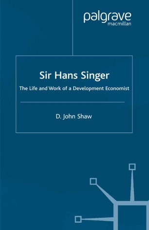 Sir Hans Singer | SpringerLink