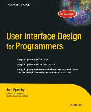 User Interface Design for Programmers | SpringerLink