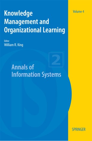 Knowledge Management and Organizational Learning | SpringerLink