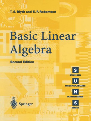 Basic Linear Algebra | SpringerLink
