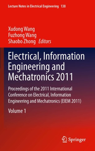 Electrical, Information Engineering and Mechatronics 2011 | SpringerLink