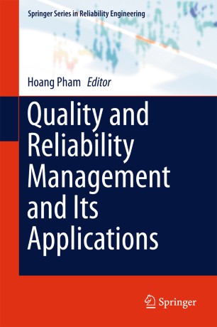 Quality and Reliability Management and Its Applications | SpringerLink