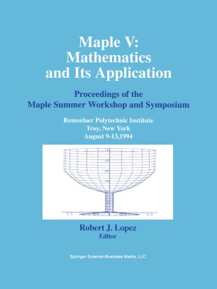 Maple V: Mathematics and its Applications | SpringerLink