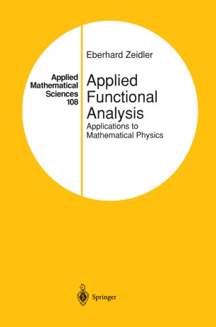 Applied Functional Analysis | SpringerLink
