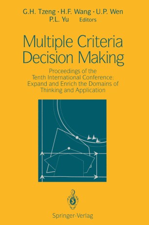 Multiple Criteria Decision Making | SpringerLink
