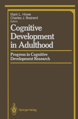 Cognitive Development in Adulthood | SpringerLink
