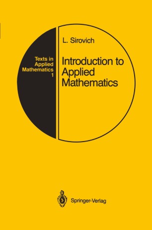Introduction to Applied Mathematics | SpringerLink