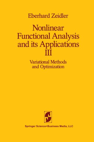 Nonlinear Functional Analysis and its Applications | SpringerLink