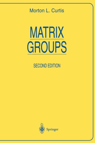 Matrix Groups | SpringerLink