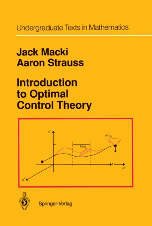 Introduction to Optimal Control Theory | SpringerLink